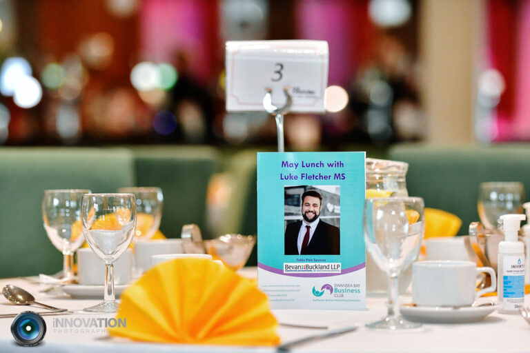 May Lunch with Luke Fletcher MS - Swansea Bay Business Club